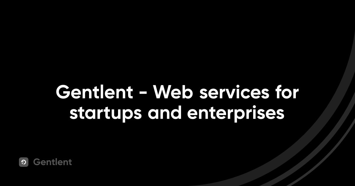 Gentlent - Web services for startups and enterprises