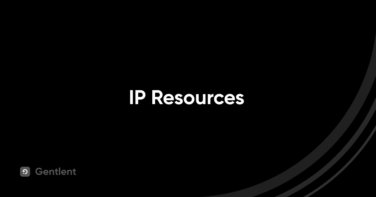 IP Resources - Gentlent