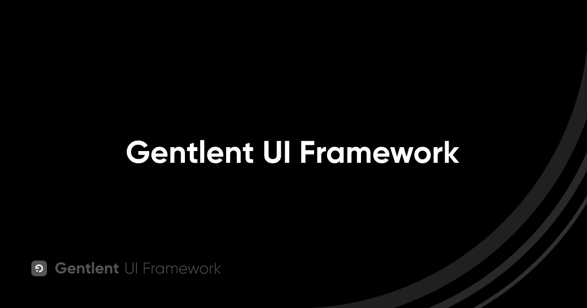 Gentlent UI Framework